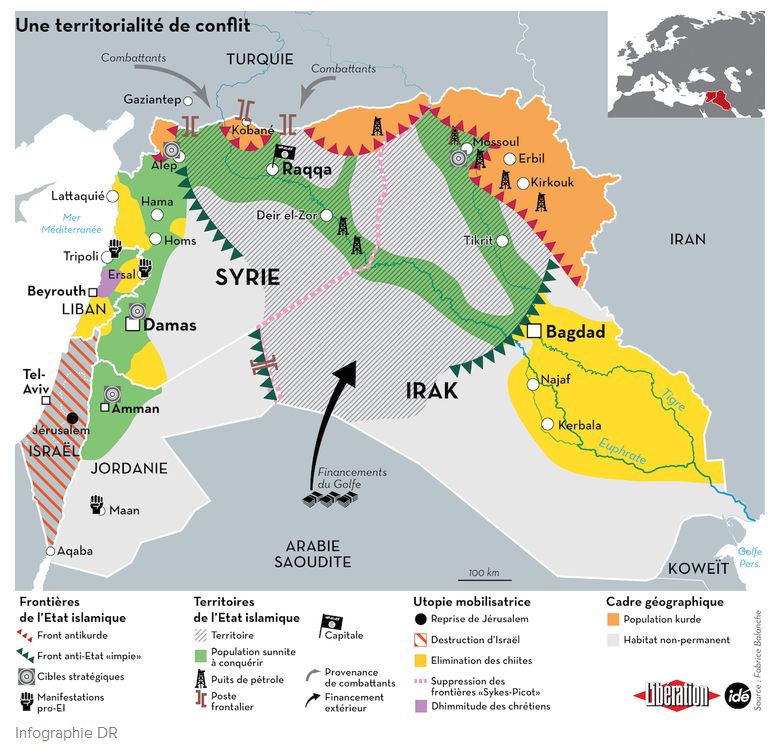 La Syrie et l’Etat islamique (Daech) : une représentation ...